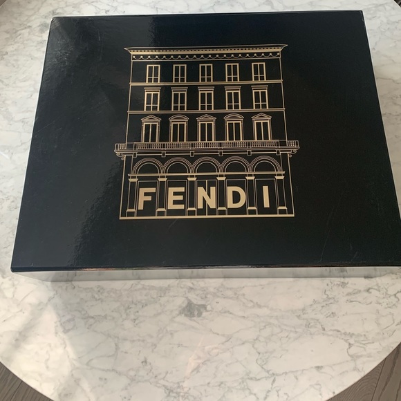 Fendi | Bags | Rare Official Fendi Purse Box With Original Fendi Tissue ...